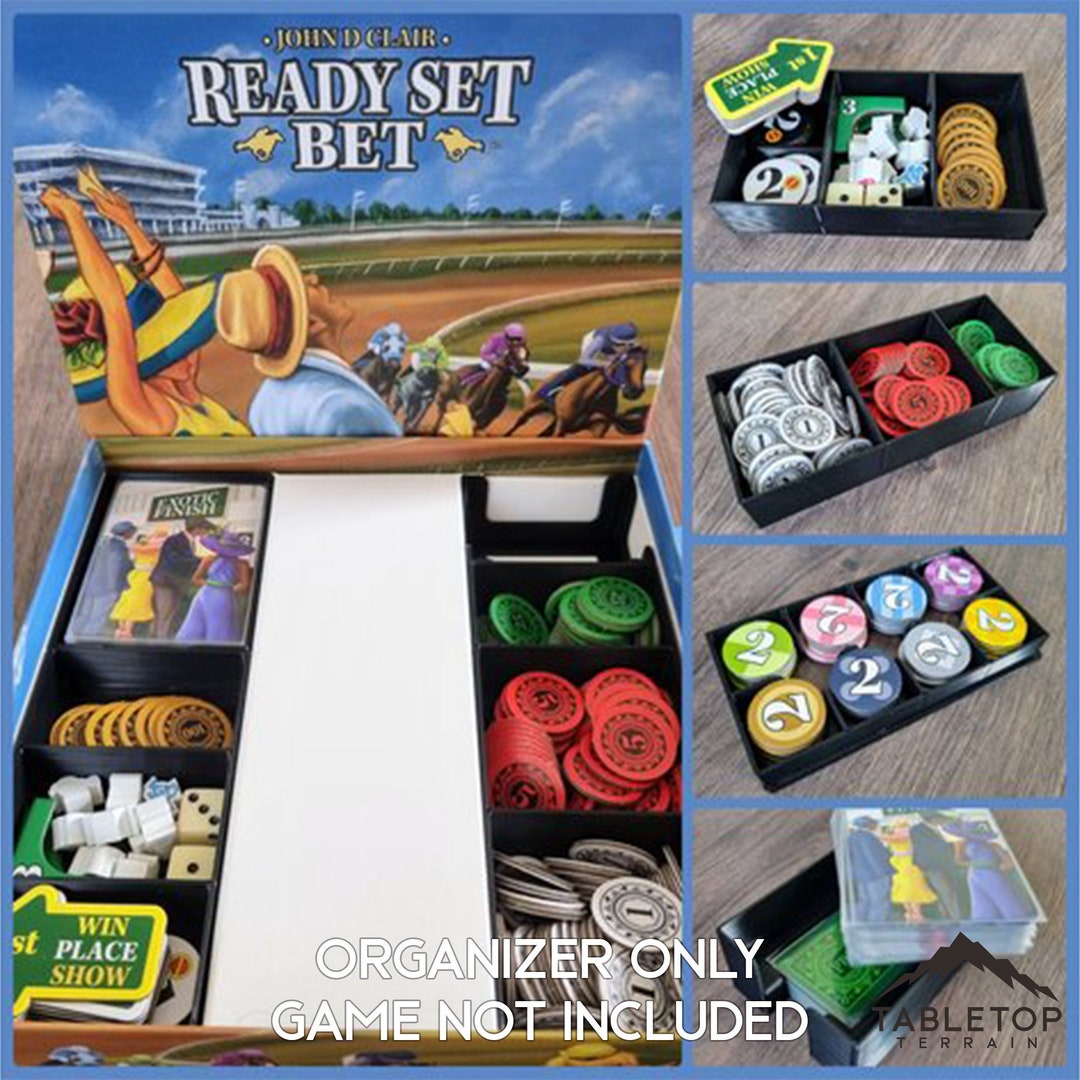 Ready Set Bet Board Game Insert / Organizer - Etsy