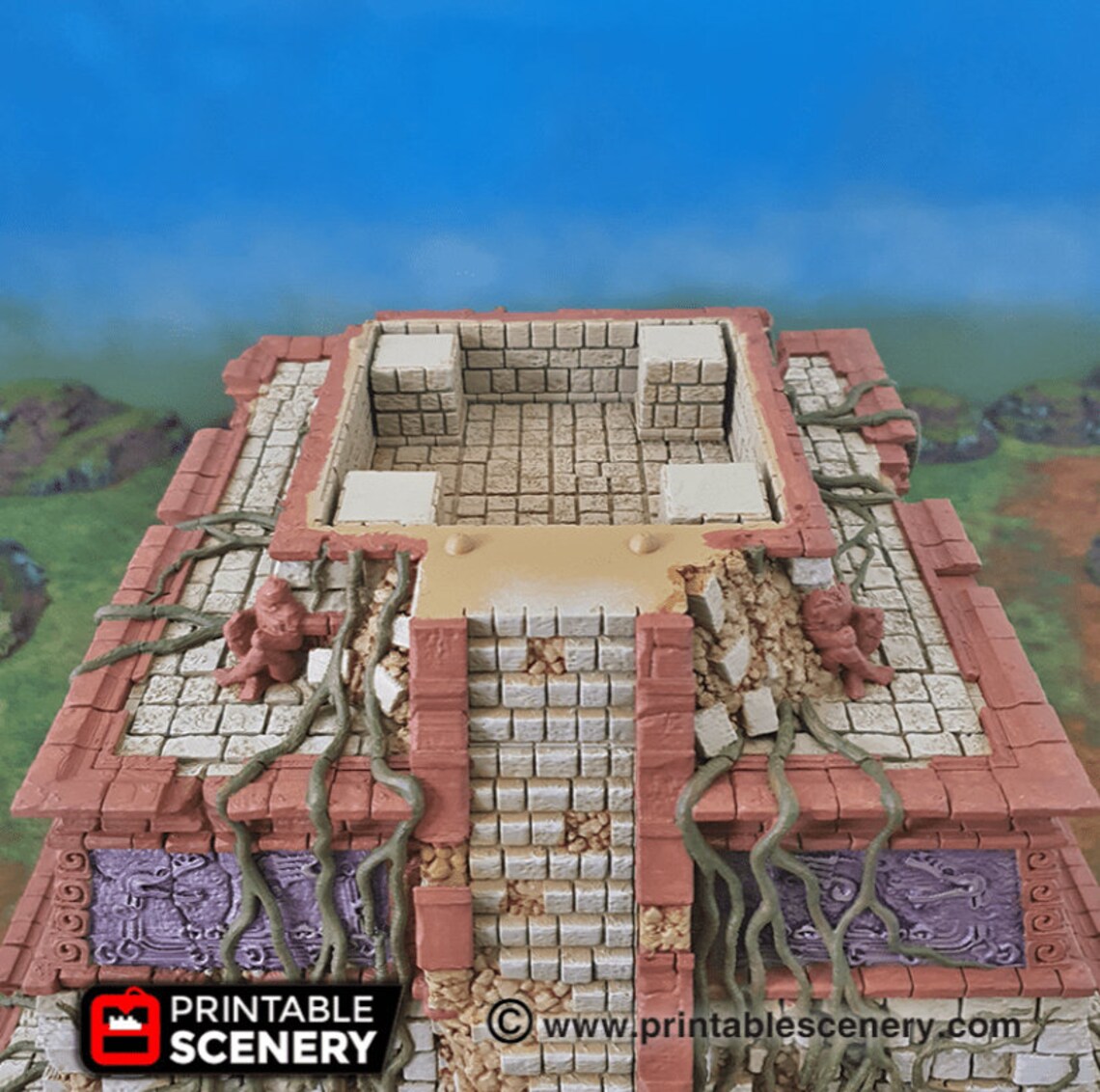 Pyramid of K'aas - Fantasy Terrain - New Eden Jungle Terrain DND Aos ...