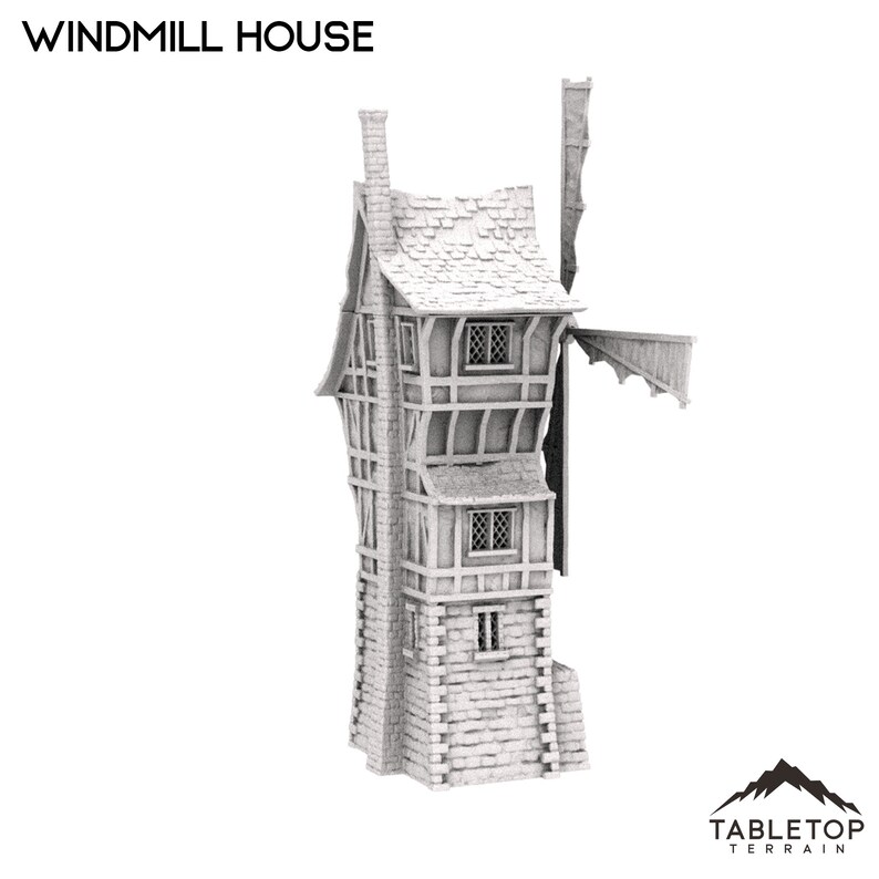 Windmill House - DND Aos Pathfinder Conquest Miniatureland Tabletop ...