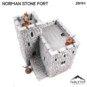 Norman Stone Fort - Country & King - Fantasy Historical Building - WWII ...