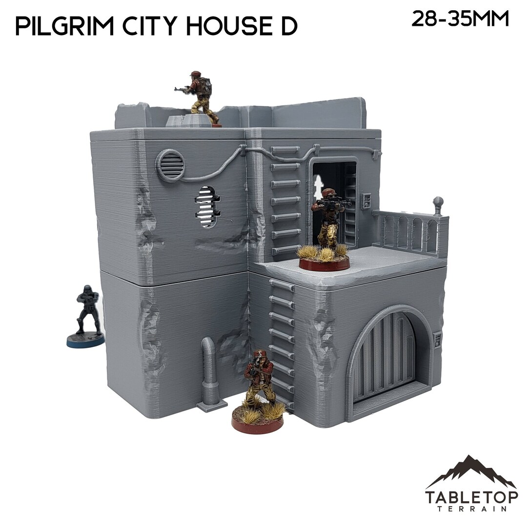 Pilgrim City House D - Star Wars Legion Building - Desert Tabletop ...