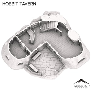 Hobbit Tavern - DND Aos Pathfinder Conquest Miniatureland Tabletop ...