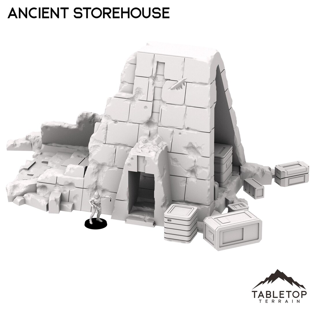 Ancient Storehouse - Tabletop Terrain Outer Rim Compatible With Star ...