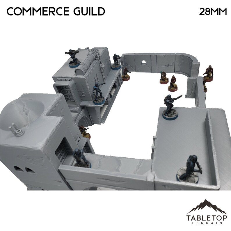 Pilgrim City Commerce Guild Star Wars Legion Building - Etsy