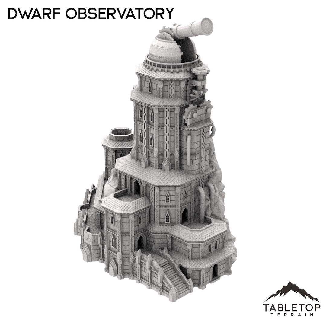 Dwarf Observatory - DND Aos Pathfinder Conquest Miniatureland Tabletop ...
