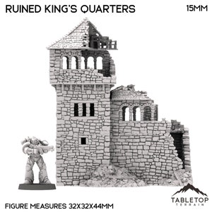 Ruined King's Quarters - Country & King - Fantasy Historical Ruins ...