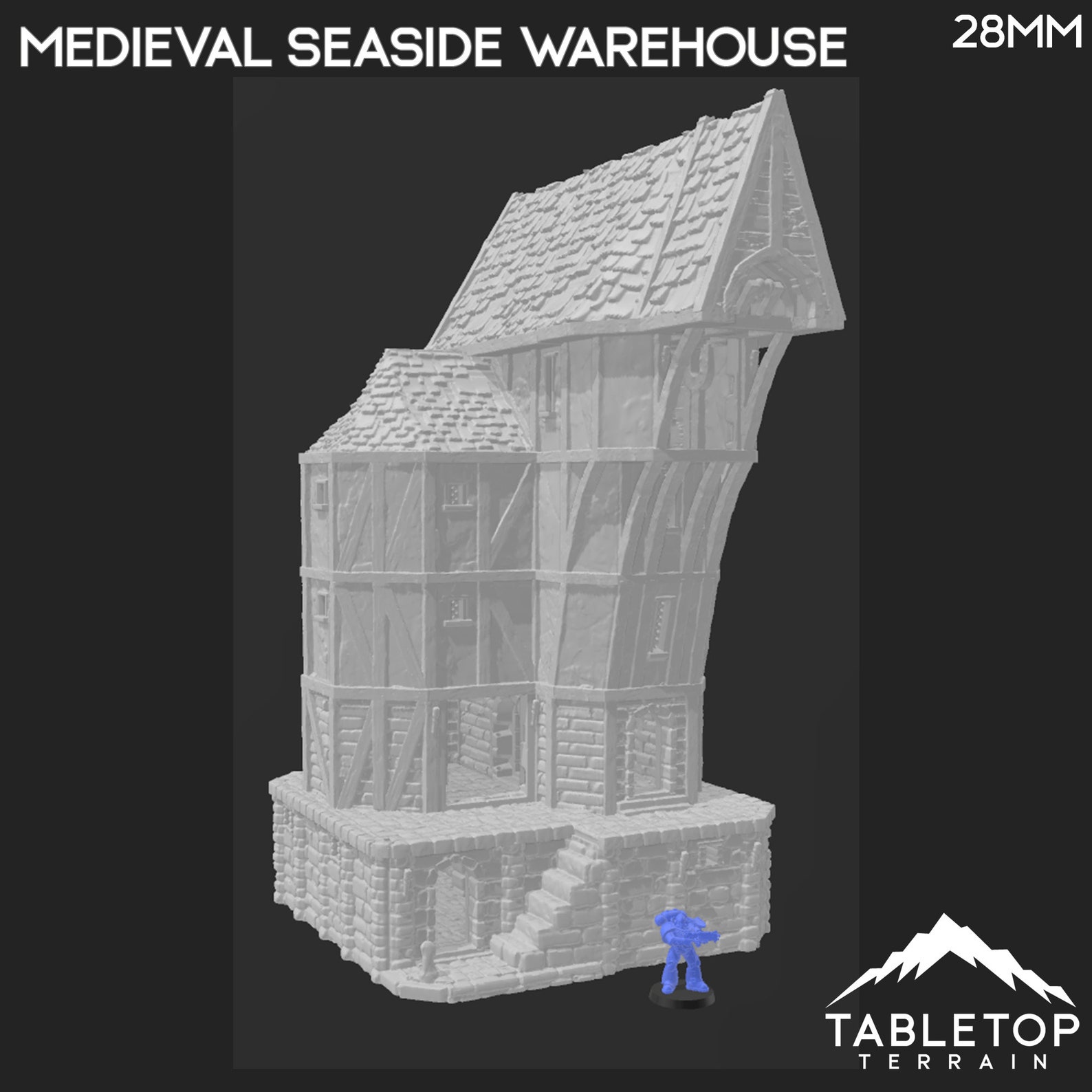 Medieval Seaside Warehouse DND Aos Pathfinder Conquest - Etsy