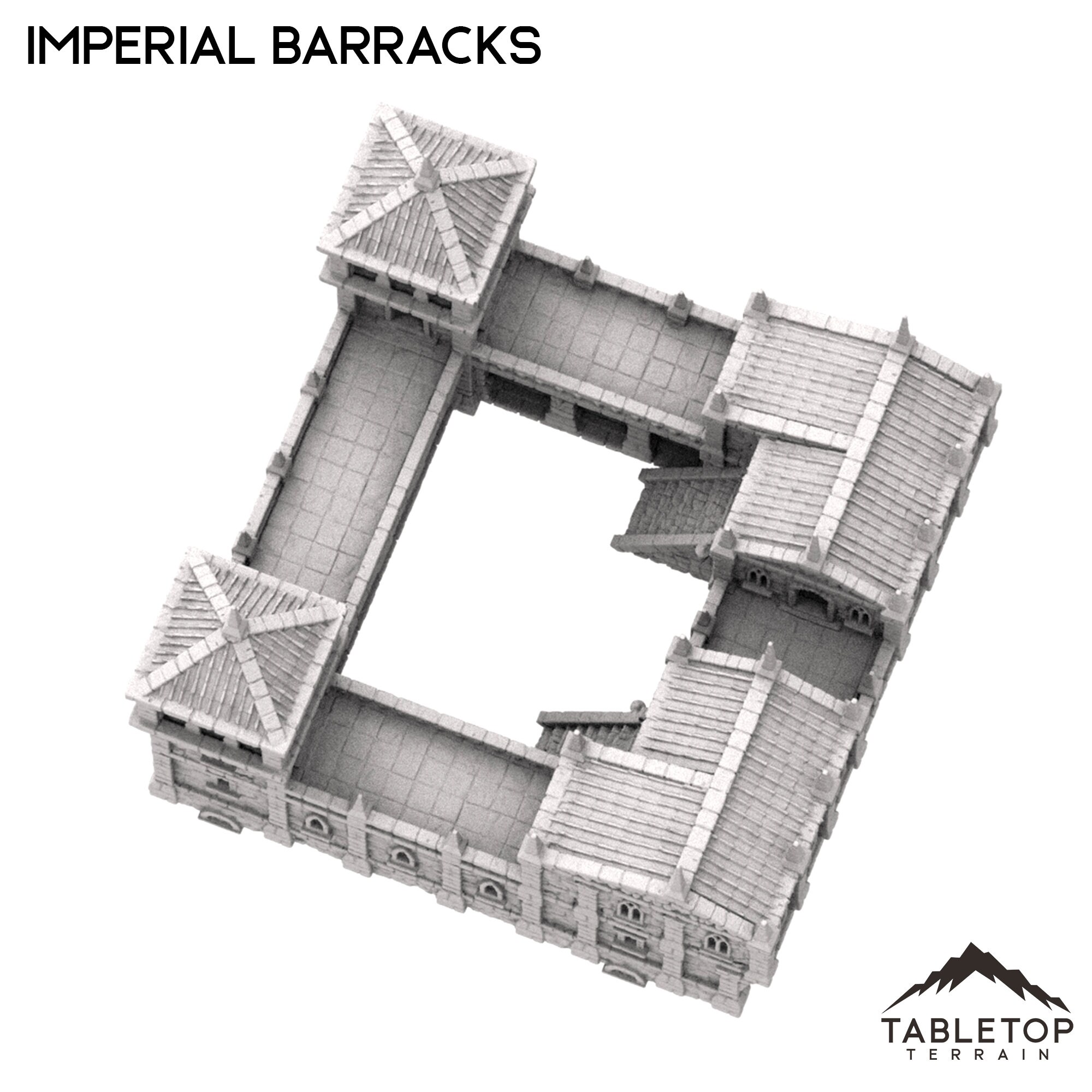 Imperial Barracks - DND Aos Pathfinder Conquest Miniatureland Tabletop ...