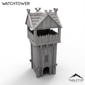 Watchtower - Kingdom of Saxonia - Tabletop Terrain High Fantasy DND ...
