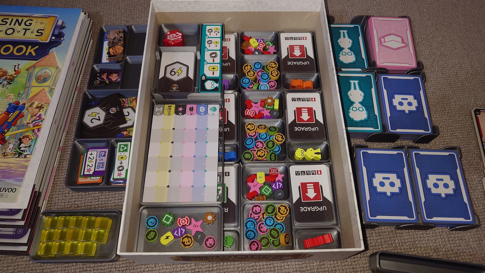 Raising Robots Deluxe Board Game Insert / Organizer - Etsy