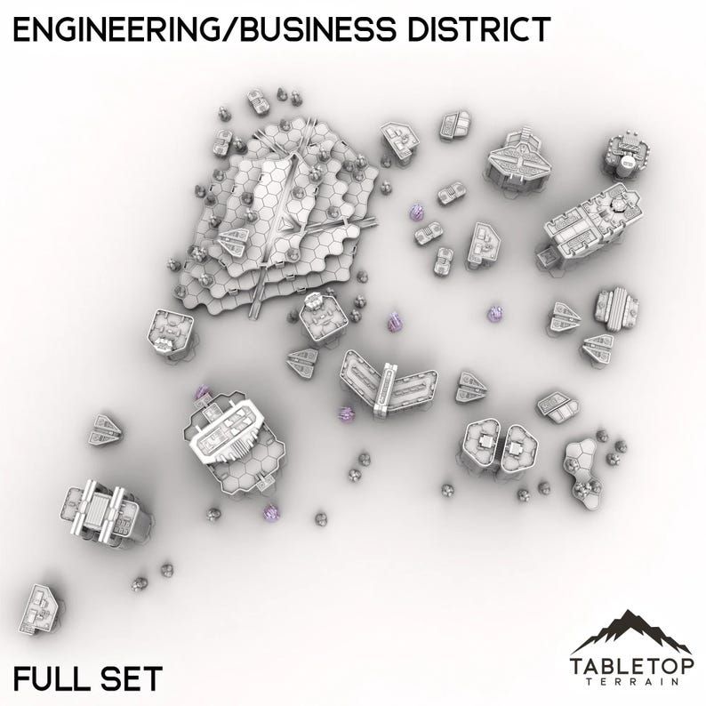 HEXTECH HPG Engineering/business District - City Map Pack - Thunderhead ...