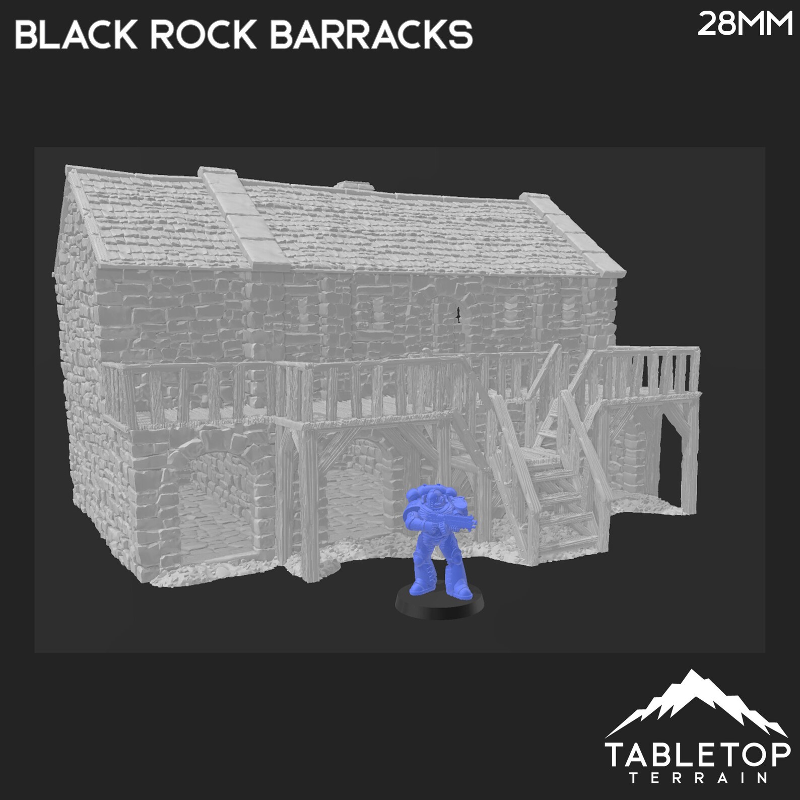 Black Rock Barracks - Country & King - Fantasy Historical Building ...