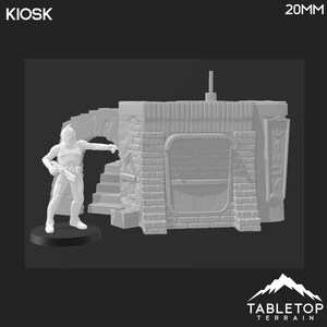 Kiosk - Ord Ferrum - Star Wars Legion Terrain Outer Rim Andor Ferrix ...