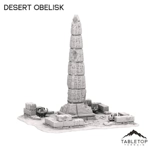 Desert Obelisk - DND Aos Pathfinder Conquest Miniatureland Tabletop ...