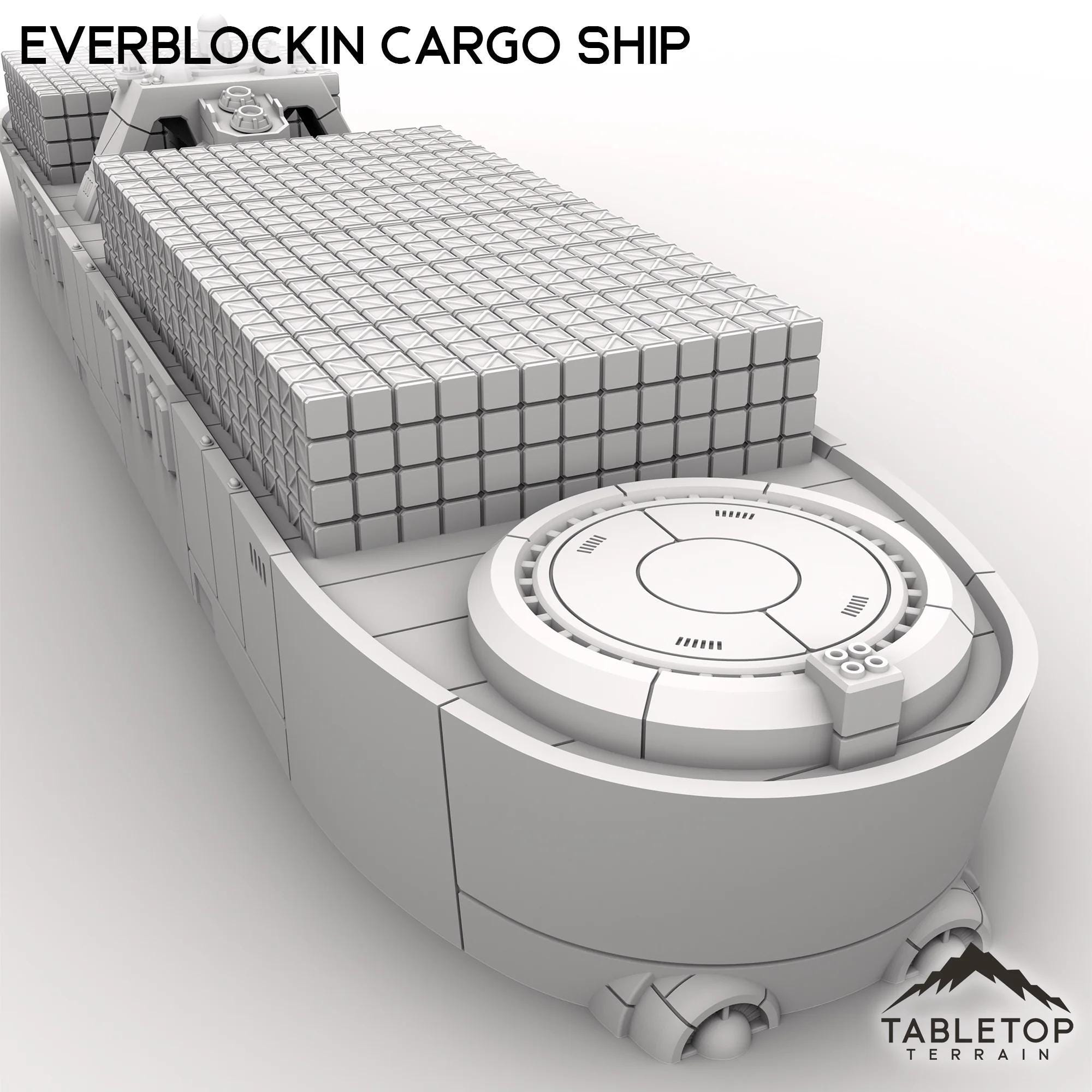 Everblockin Cargo Ship - Hardware Studios 6mm Compatible With Small ...