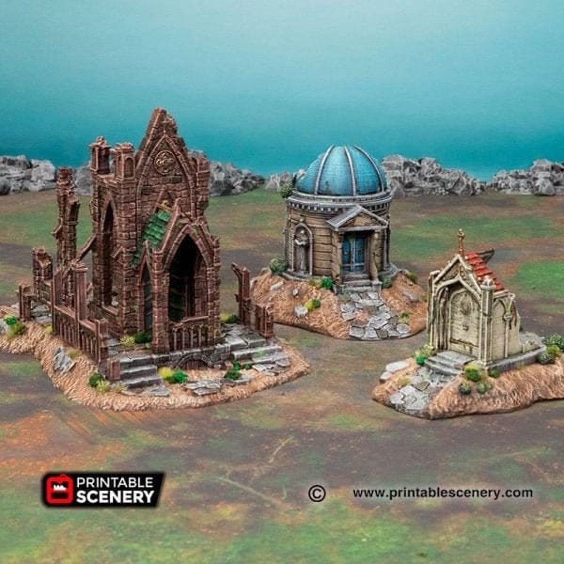 Hallowed Mausoleums Fantasy Building - Etsy