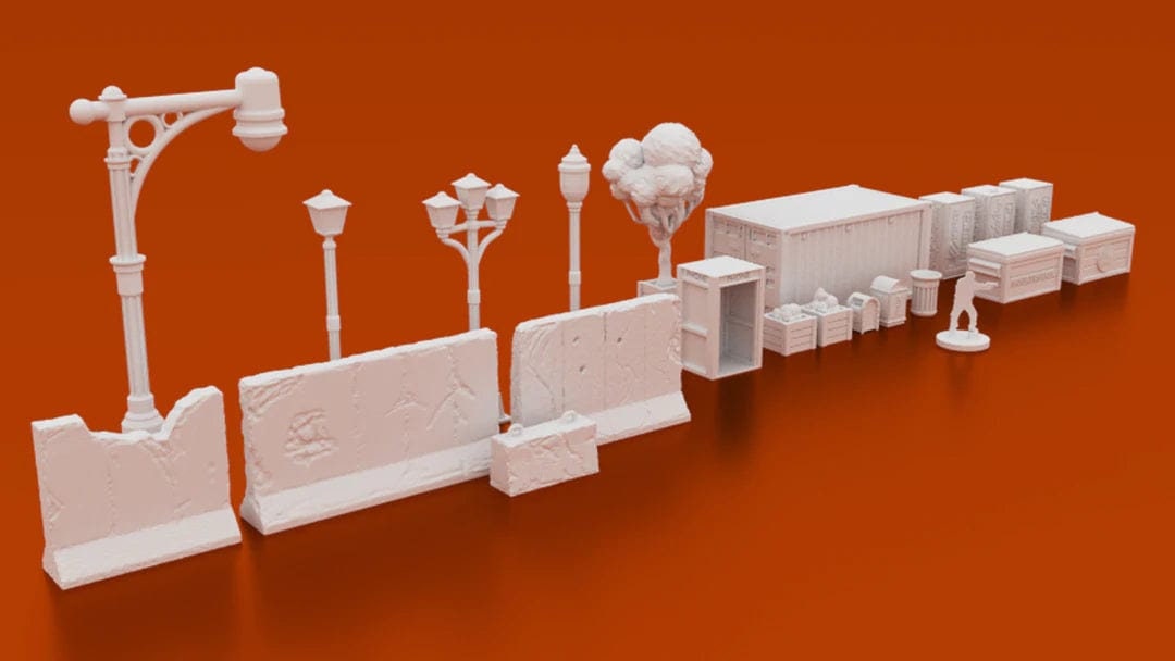 Urban Scatter Marvel Crisis Protocol Terrain MCP Urban - Etsy