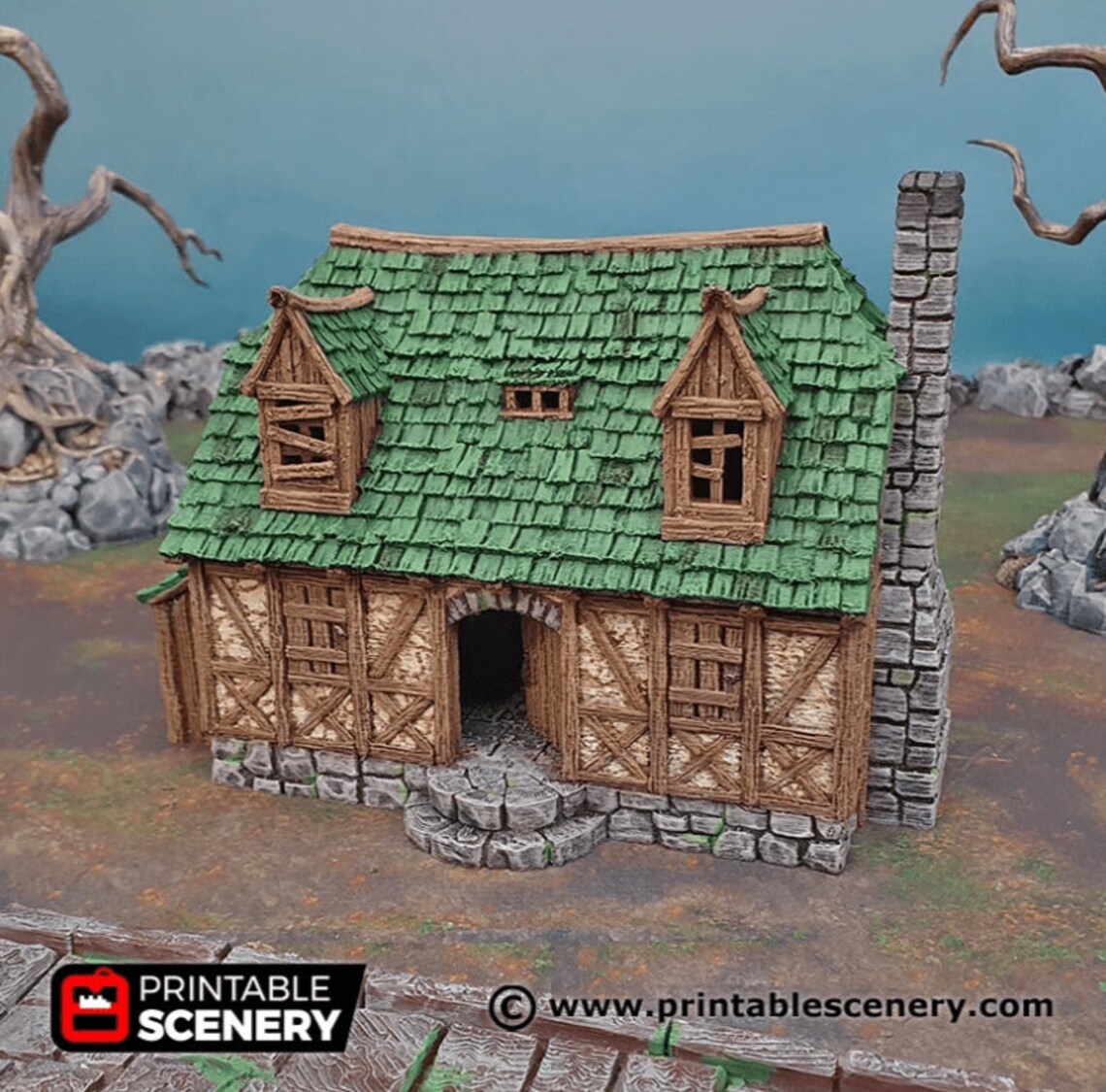 Perfectly Normal House - Fantasy Building - Shadowfey Fantasy Terrain ...