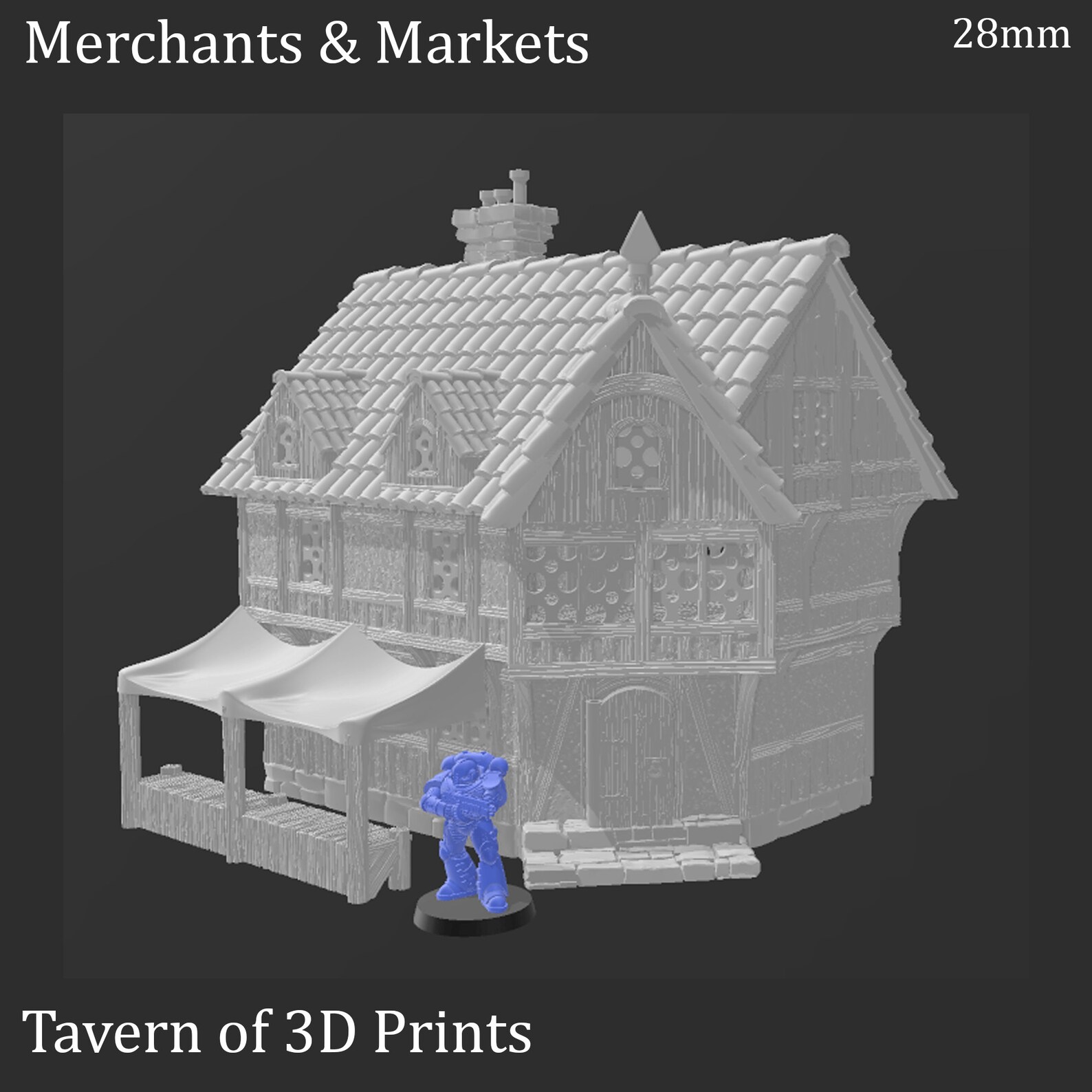 Merchants & Markets - Fantasy Building - Winterdale Fantasy Terrain DND ...