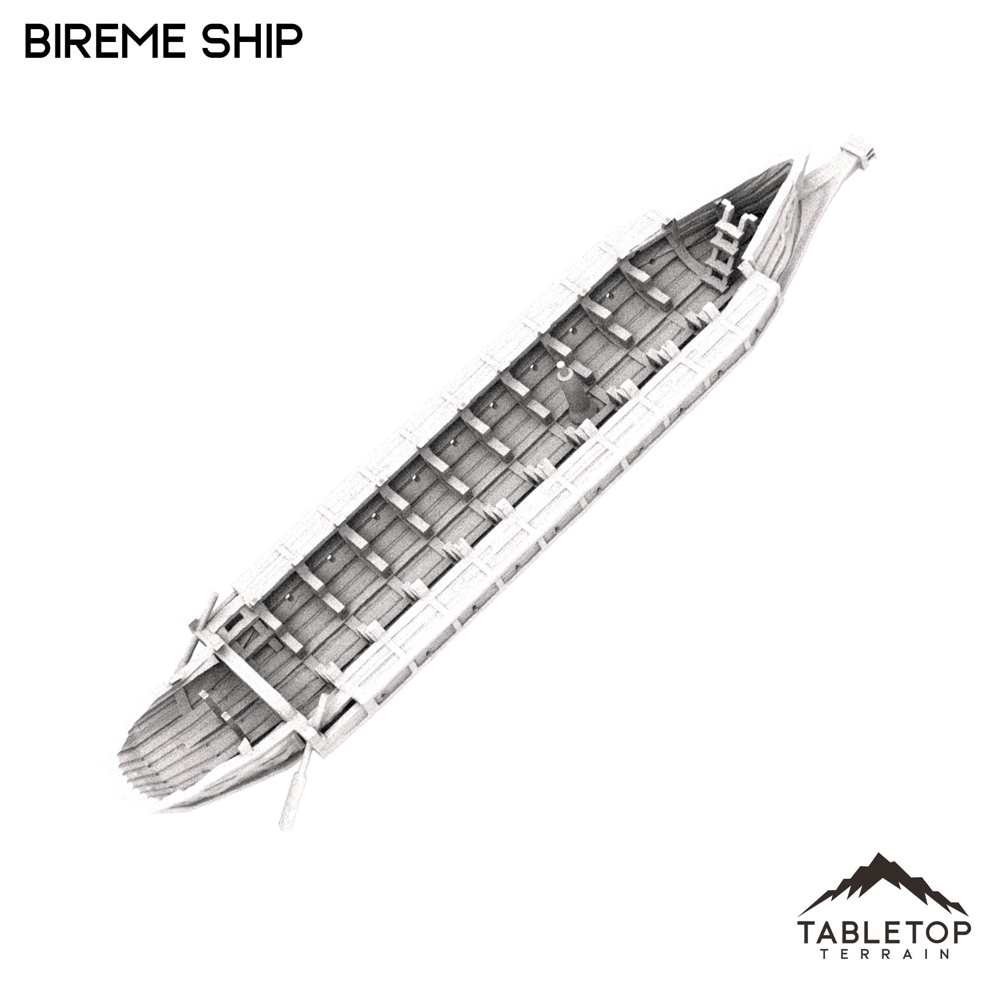 Bireme Ship - DND Aos Pathfinder Conquest Miniatureland Tabletop ...