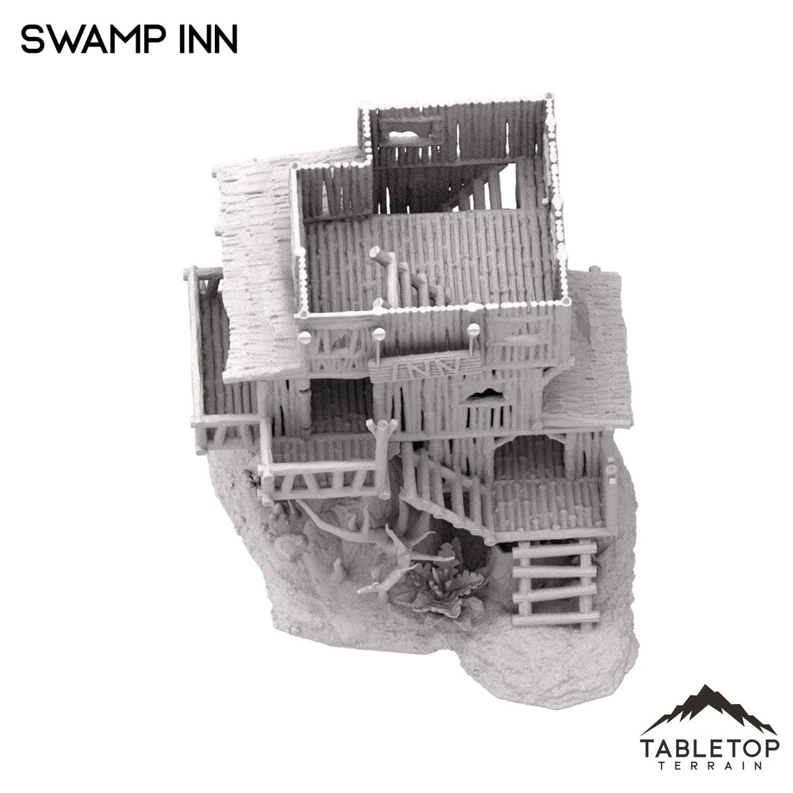 Swamp Inn - DND Aos Pathfinder Conquest Miniatureland Tabletop Terrain ...