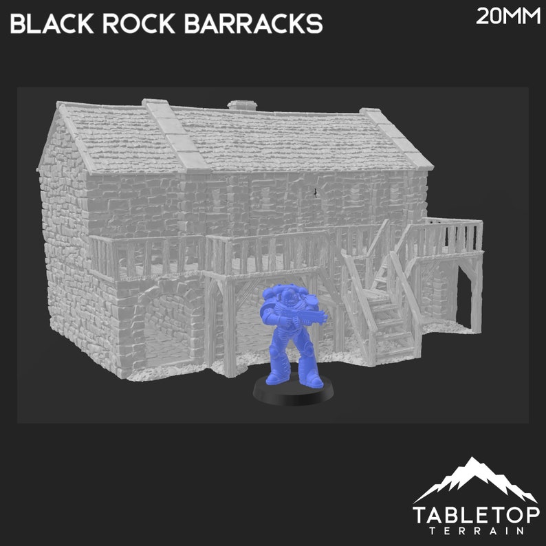 Black Rock Barracks - Country & King - Fantasy Historical Building ...
