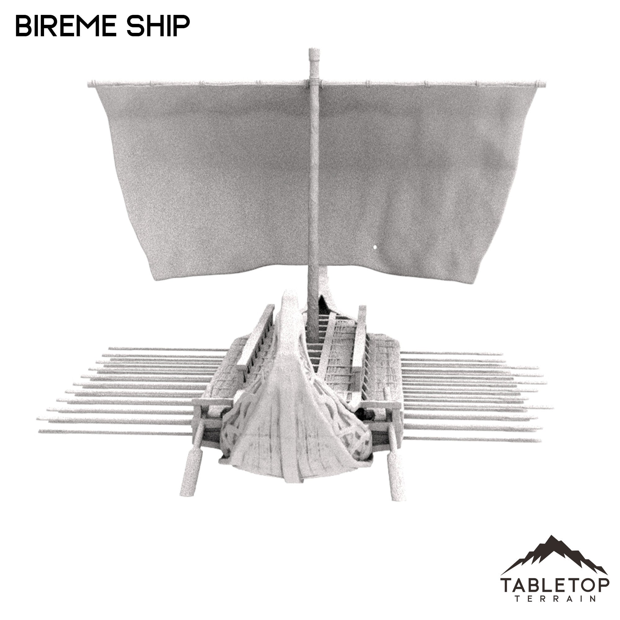 Bireme Ship - DND Aos Pathfinder Conquest Miniatureland Tabletop ...
