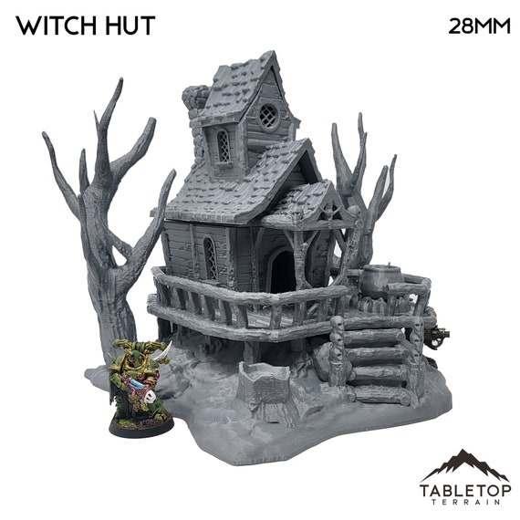 Warhammer 40k Miniatures Medieval Cottage Terrain Set For D&D ...