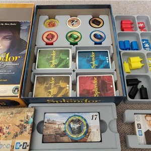 Splendor With Cities Board Game Insert / Organizer - Etsy