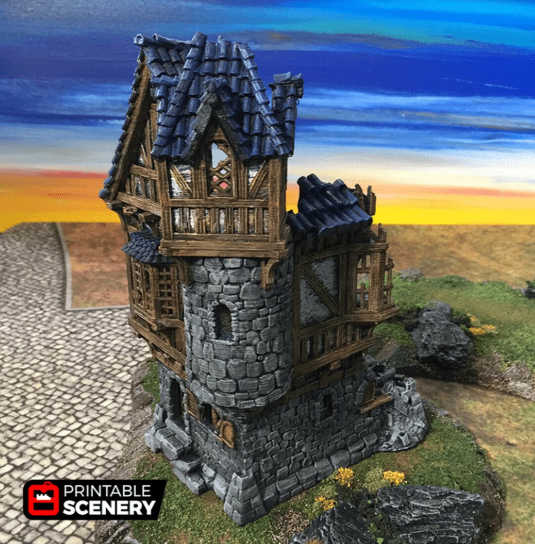 Ruined Governor's Mansion - Fantasy Building - Winterdale Fantasy ...