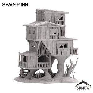 Swamp Inn - DND Aos Pathfinder Conquest Miniatureland Tabletop Terrain ...