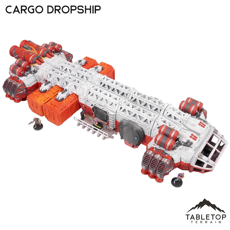 Cargo Dropship - Sci-fi Dropship Wargame RPG the Dragon's Rest - Etsy UK