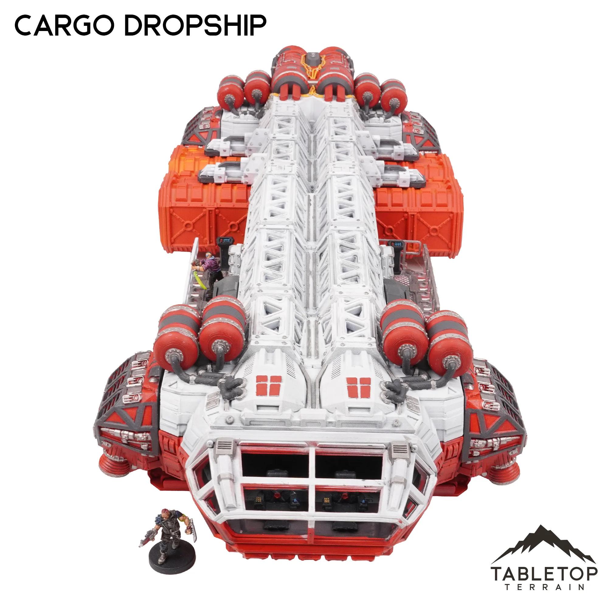 Cargo Dropship - Sci-fi Dropship Wargame RPG the Dragon's Rest - Etsy UK