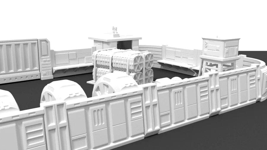 Freedom Fighter's (rebel) Compound - Star Wars Legion Terrain ...