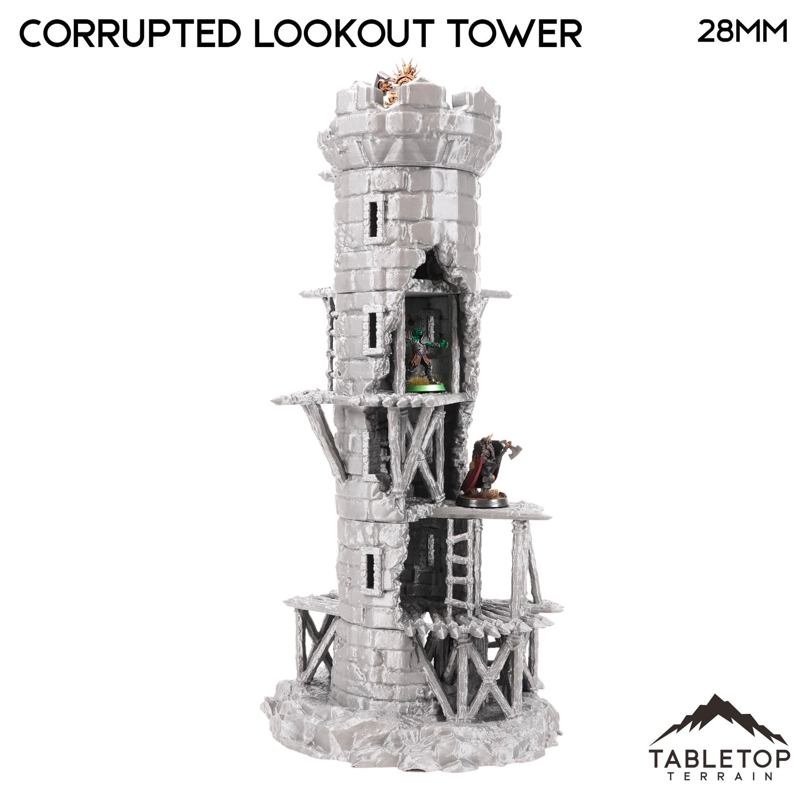 Corrupted Lookout Tower - DND Aos Pathfinder Conquest Miniatureland ...