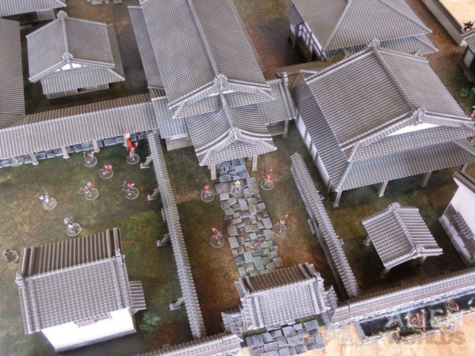 Samurai Lord's House - Test of Honor Bushido Tabletop Terrain 28mm 32mm ...