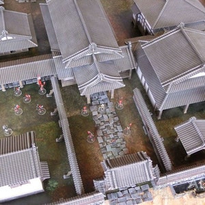 Samurai Lord's House - Test of Honor Bushido Tabletop Terrain 28mm 32mm ...