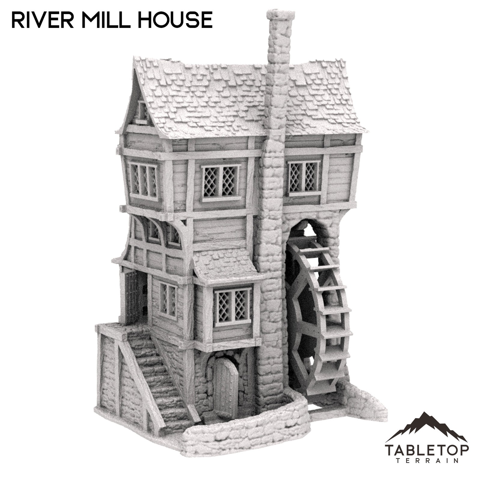 River Mill House - DND Aos Pathfinder Conquest Miniatureland Tabletop ...