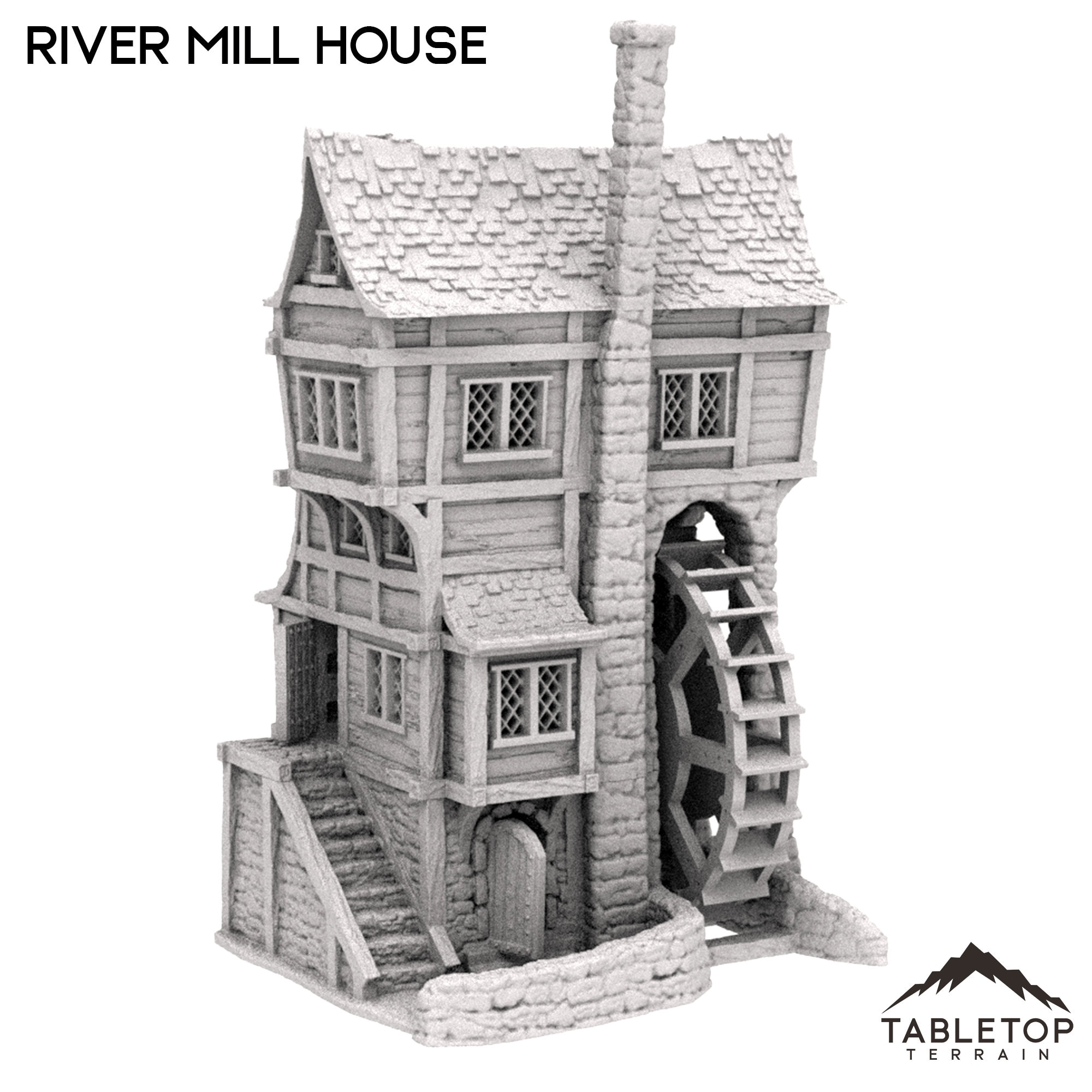 River Mill House - DND Aos Pathfinder Conquest Miniatureland Tabletop ...