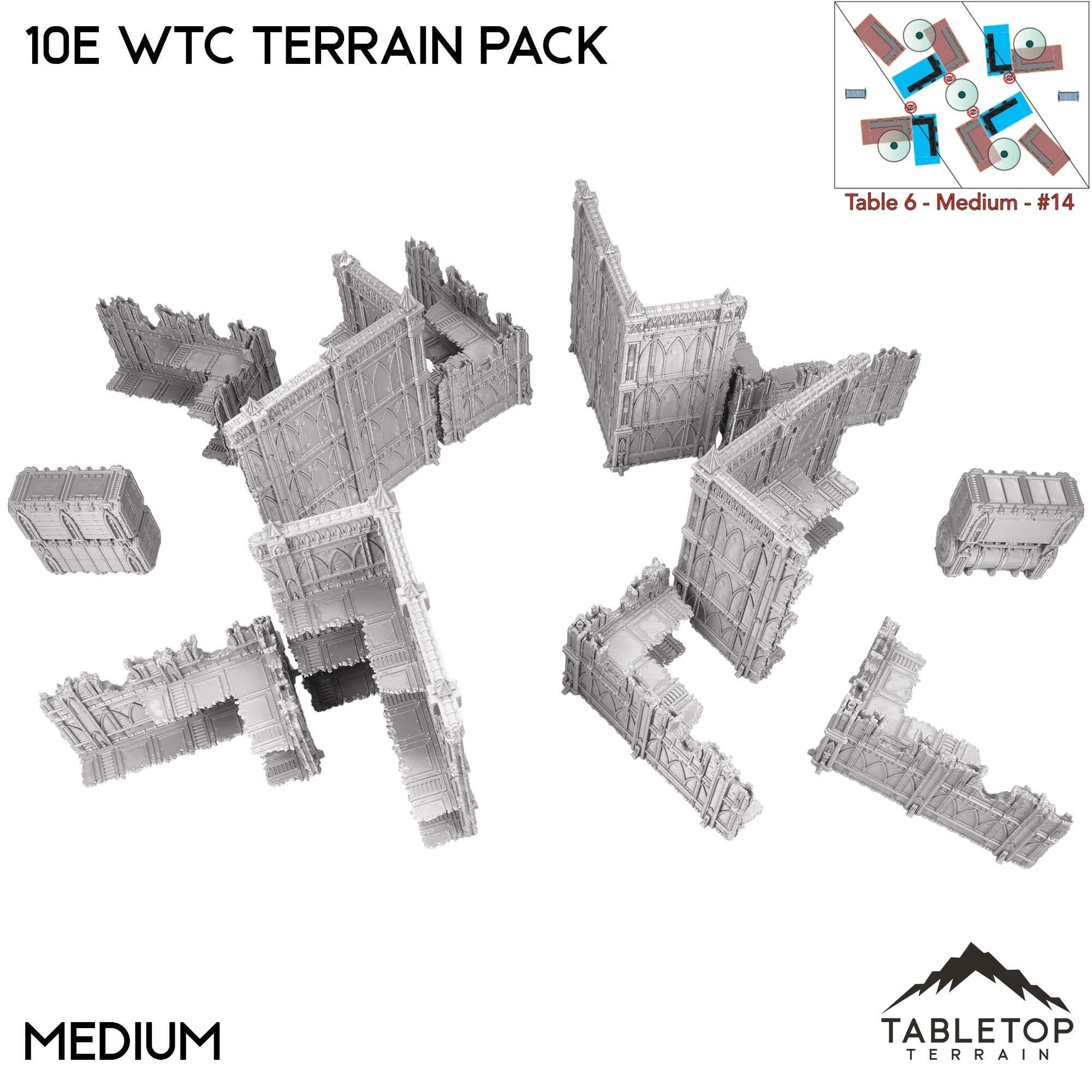 10e WTC Terrain Pack - Smoke & Steel - Tabletop Terrain 10th Edition ...