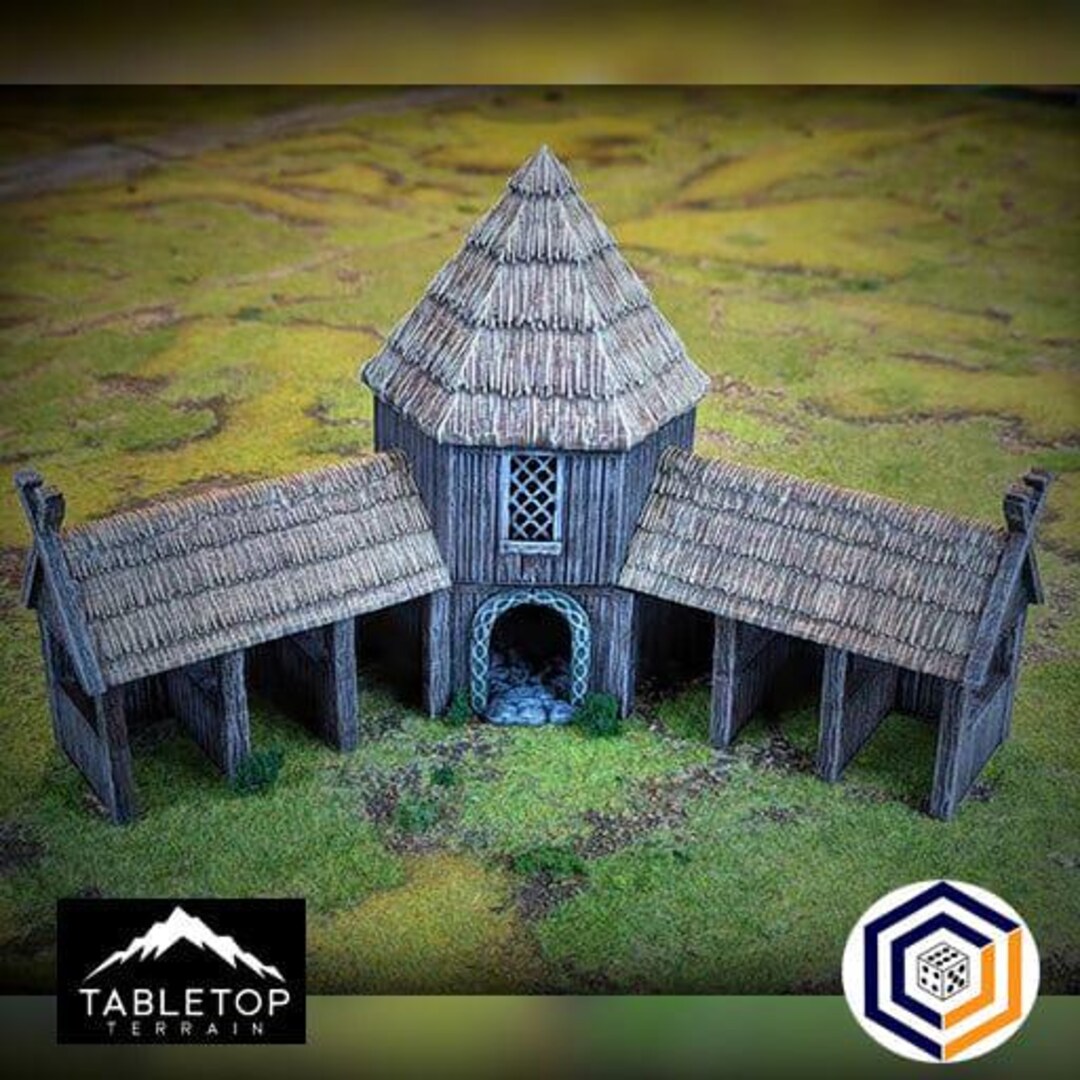Stables - Kingdom of Saxonia - Tabletop Terrain High Fantasy DND 25mm ...