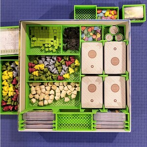 Earth Board Game Insert / Organizer - Etsy