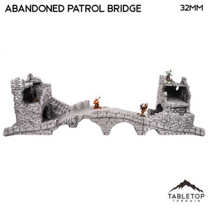 Abandoned Patrol Bridge - DND Aos Pathfinder Conquest Miniatureland ...