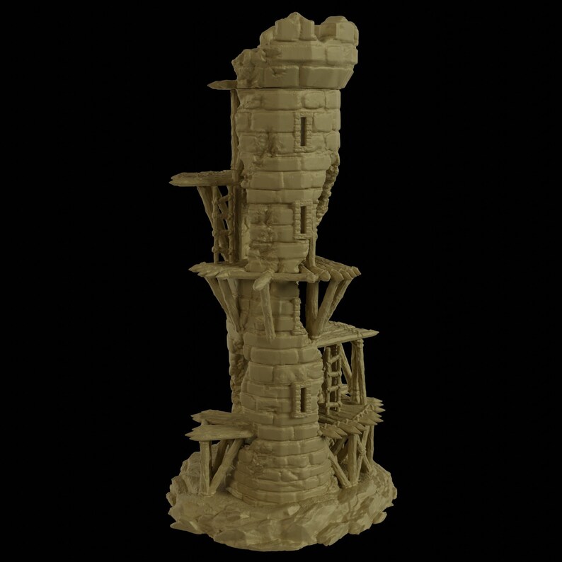 Corrupted Lookout Tower DND Aos Pathfinder Conquest - Etsy