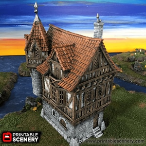 Governor's Mansion - Fantasy Building - Winterdale Fantasy Terrain DND ...