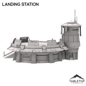 Landing Station Star Wars Legion Terrain Outer Rim War Scenery Koboh ...
