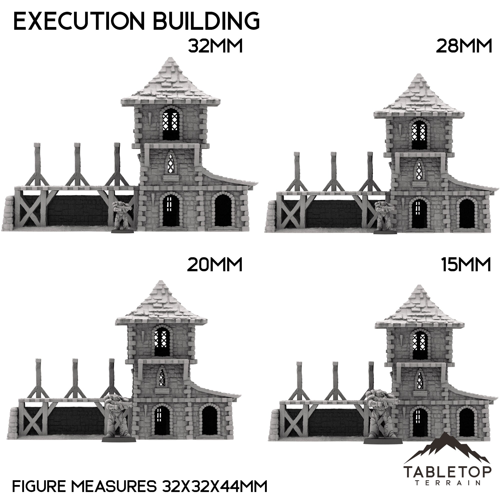 Execution Building - DND Aos Pathfinder Conquest Miniatureland Tabletop ...