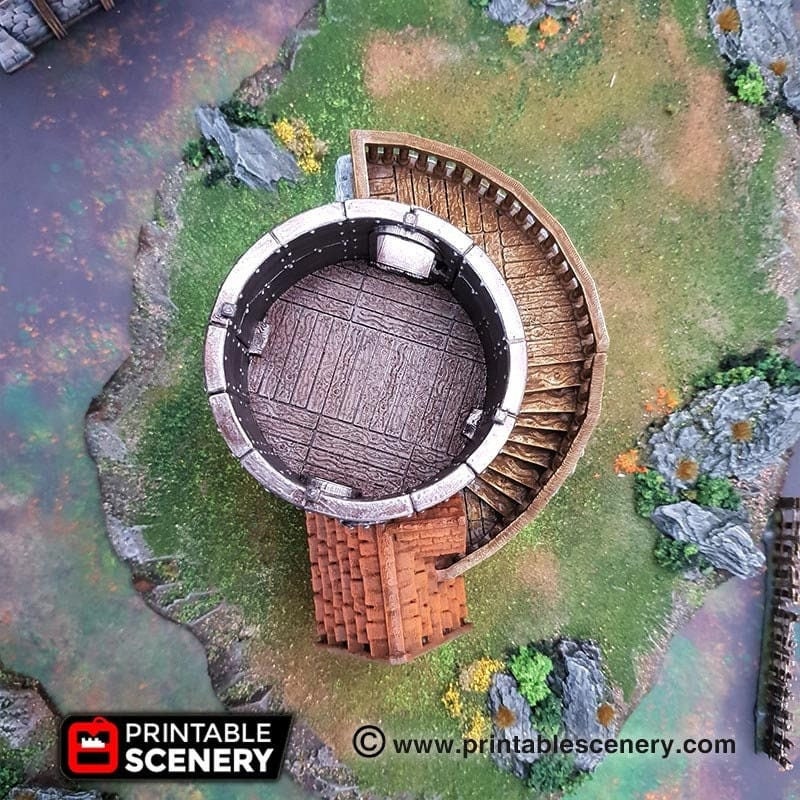 Winterdale Observatory Fantasy Building Winterdale Fantasy - Etsy