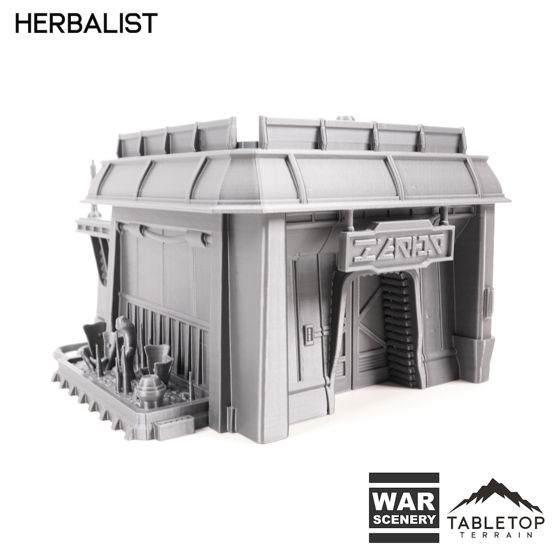 Herbalist - Star Wars Legion Terrain Outer Rim War Scenery Koboh Lothal ...