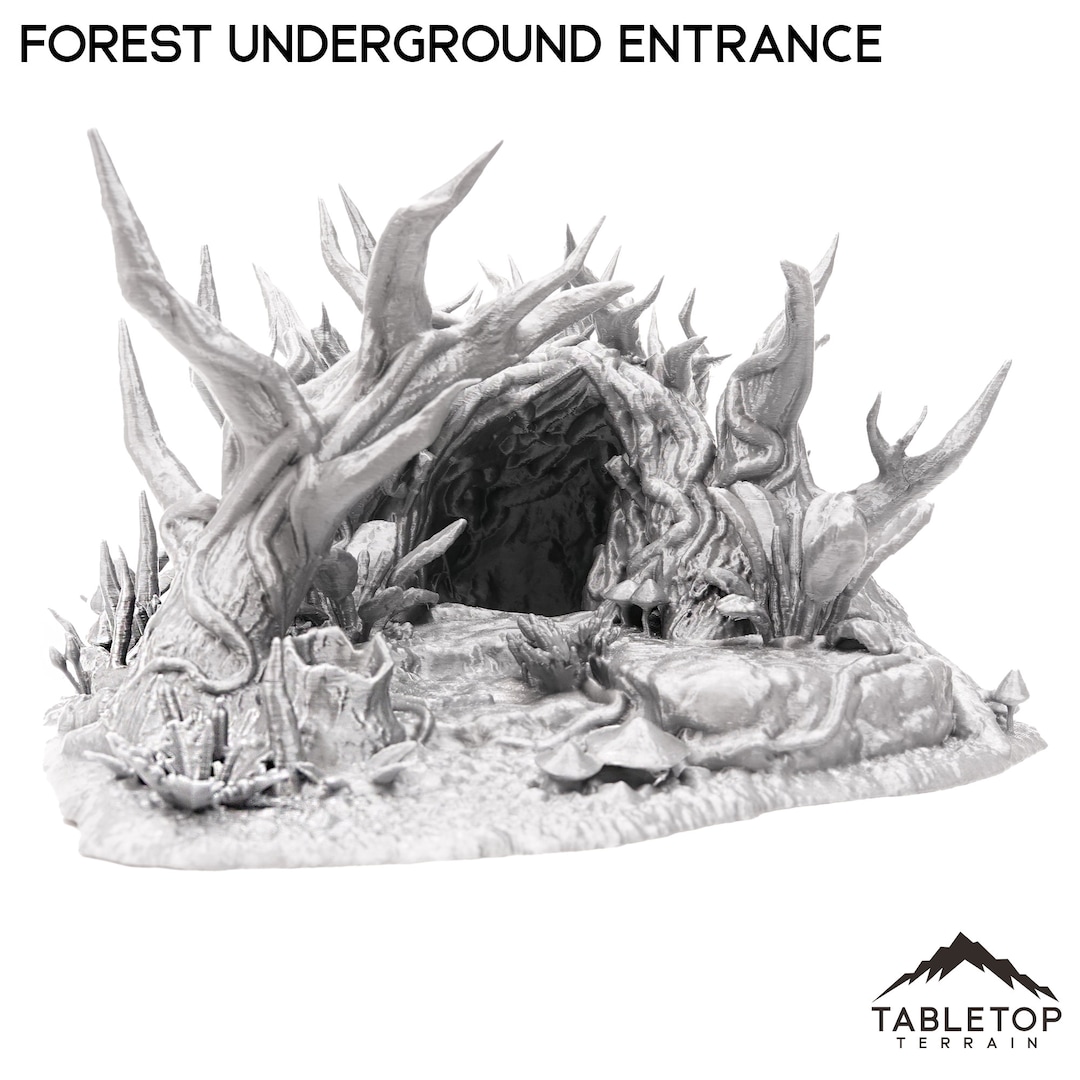 Forest Underground Entrance - DND Aos Pathfinder Conquest Miniatureland ...